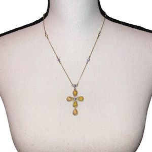 Avon | Jewelry | Vintage Avon Cross With Necklace | Poshmark